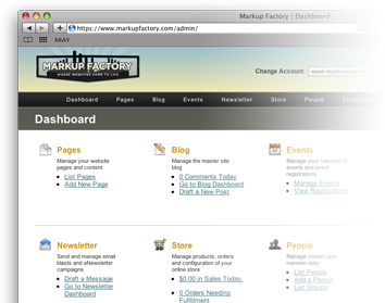 Markup Factory | Hosted CMS | Web Content Management System